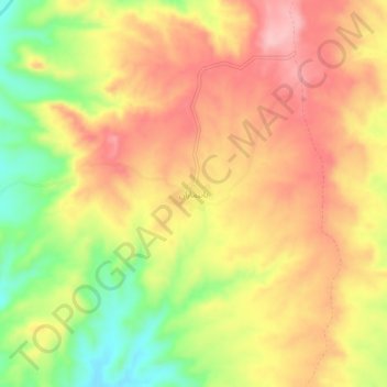 Banimaran topographic map, elevation, terrain