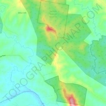 Skillion Nature Reserve topographic map, elevation, terrain